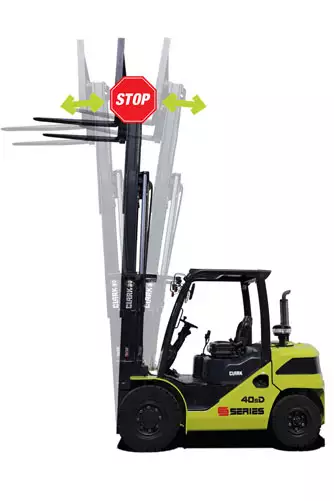 CLARK S40-55: Forklift truck 4,000 - 5,000 kg