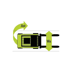 CLARK Electric Crossover Forklift S25XE / S30XE / S35XE 2500 - 3500 kg